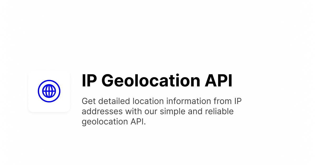 IP Geolocation API Proxy - API Plugin