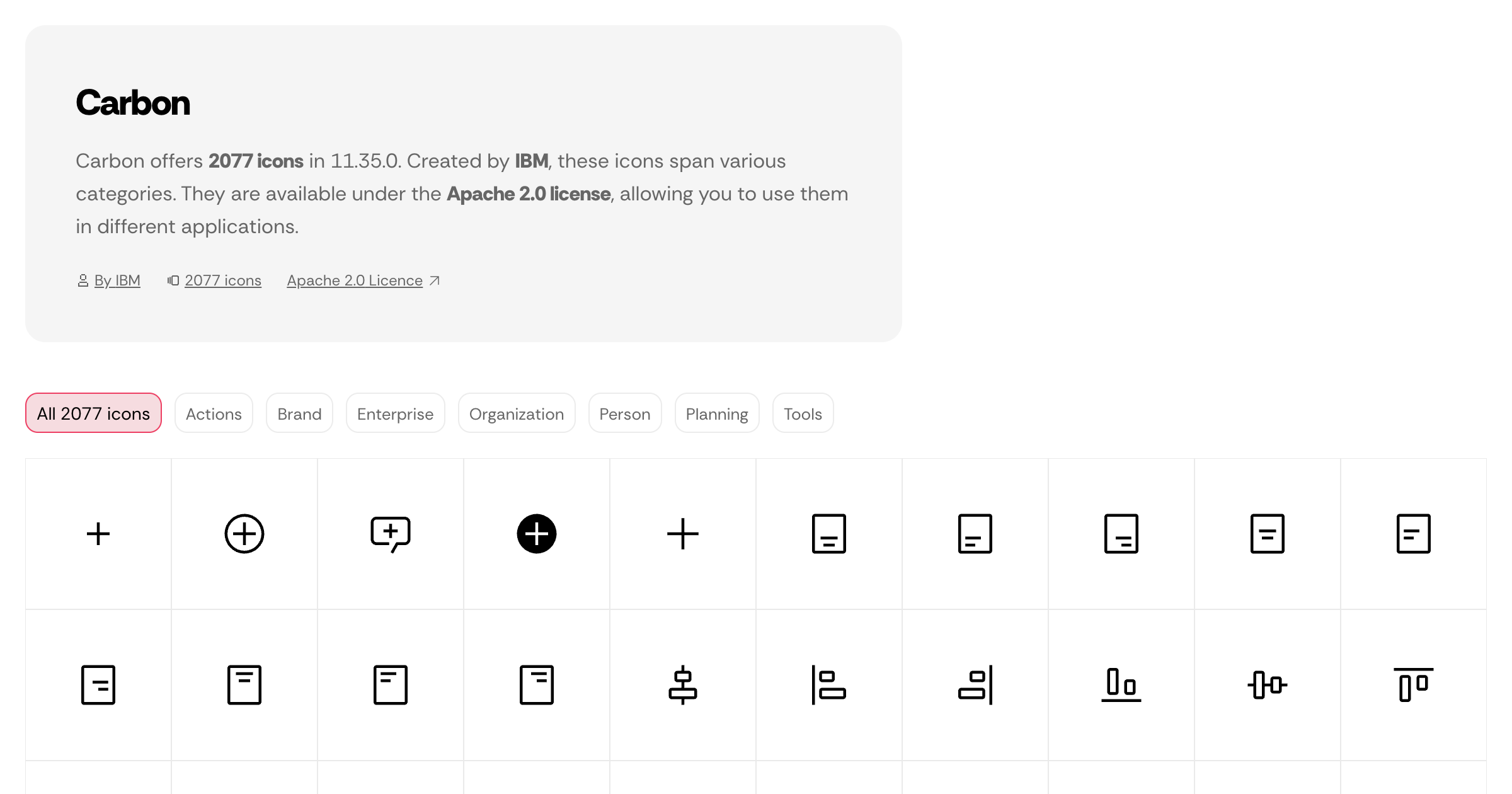 Carbon Icons - 2267 SVG Icons - Iconbuddy