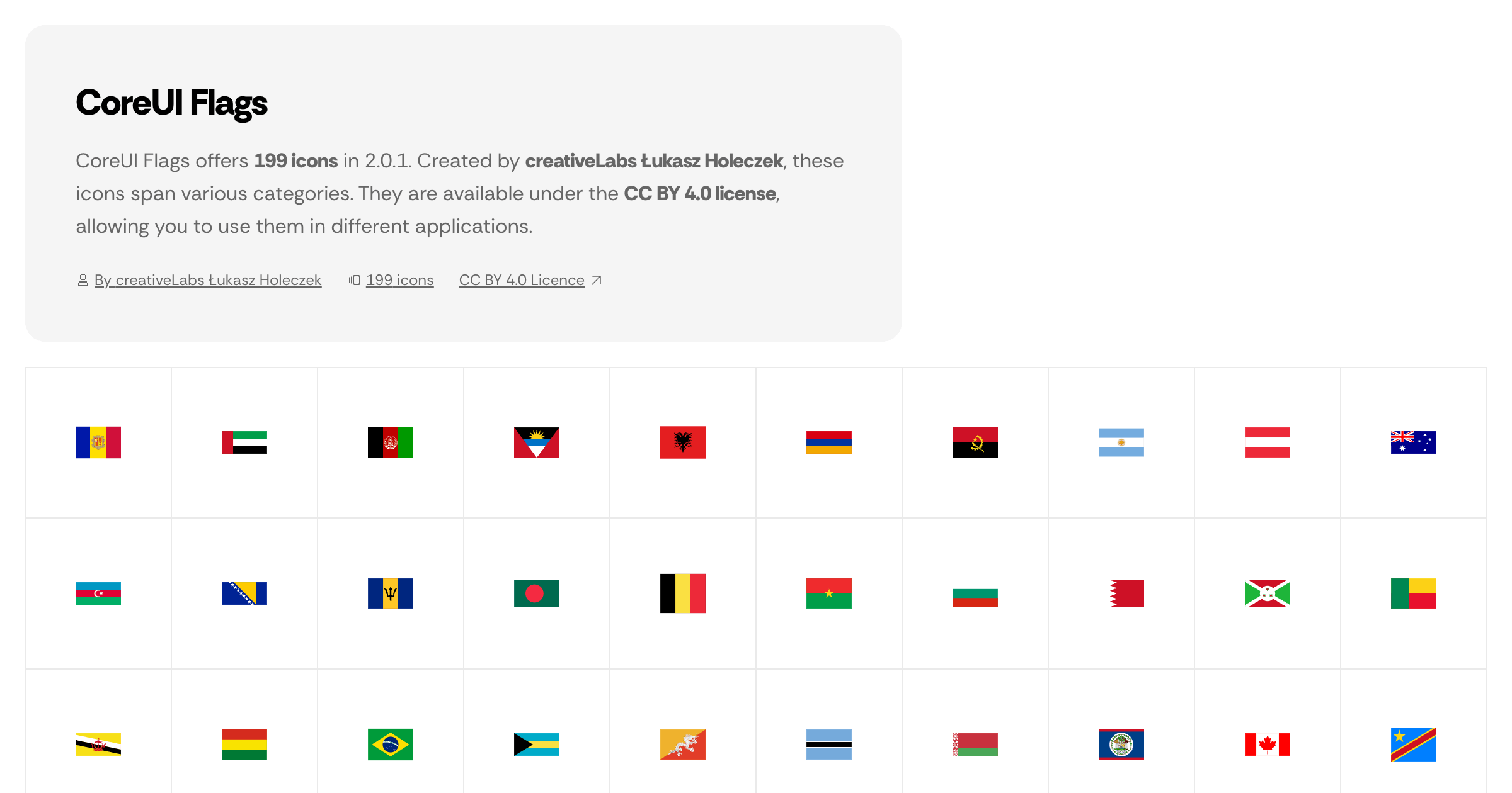 CoreUI Flags Icons - 199 SVG Icons - Iconbuddy