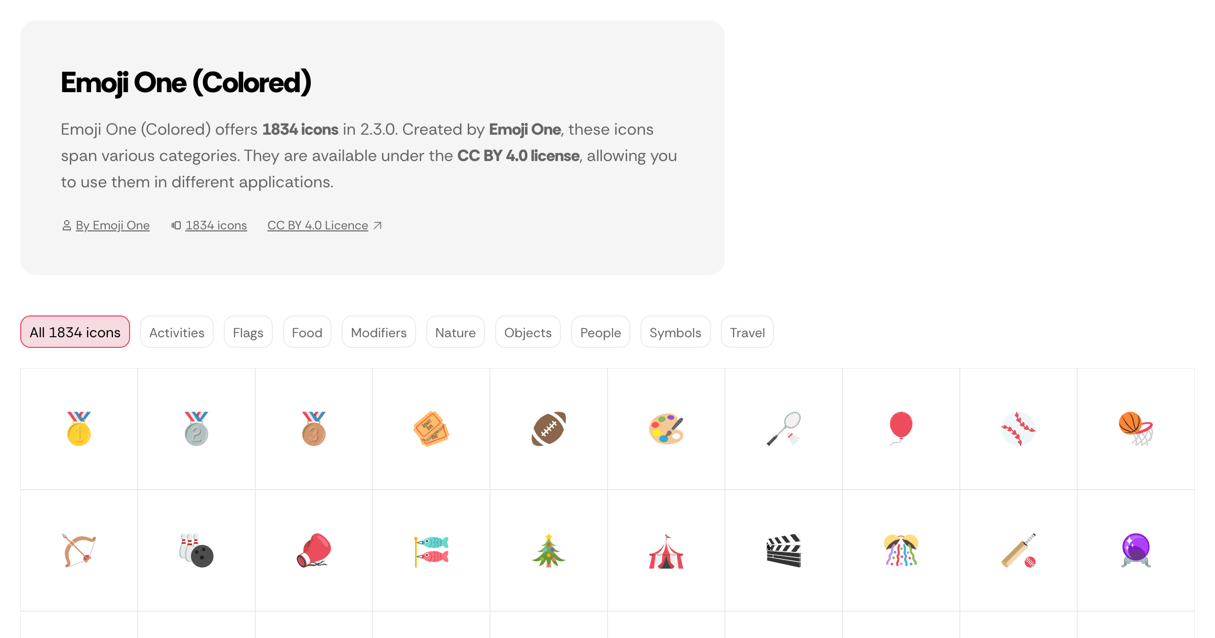 Emoji One (Colored) Icons - 1834 SVG Icons - Iconbuddy