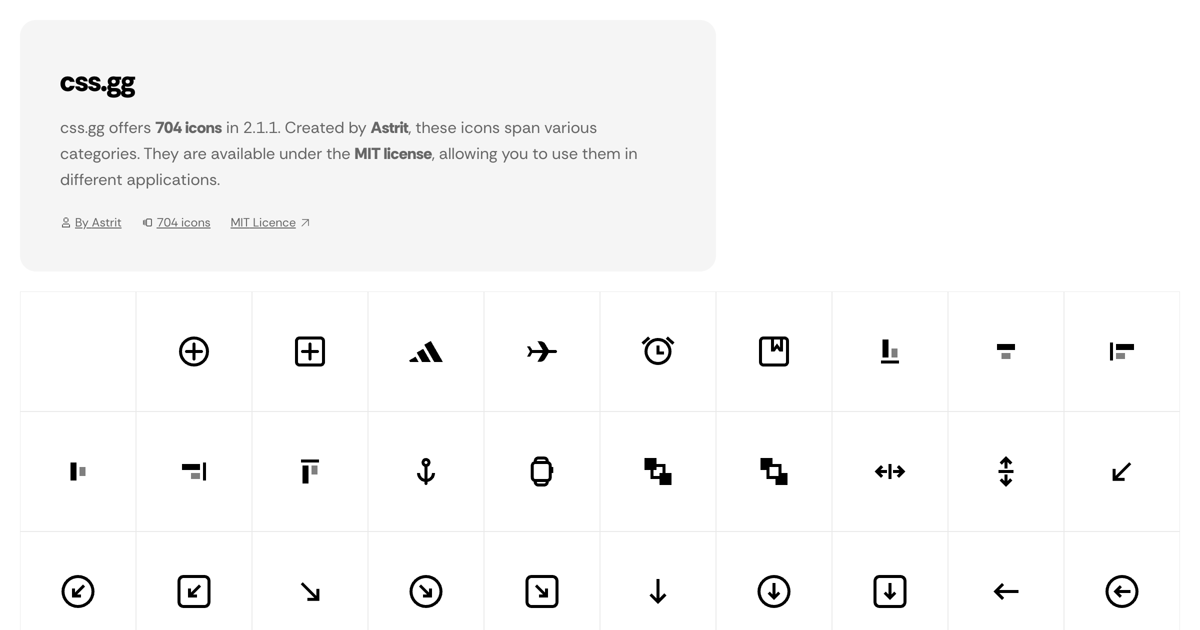 css.gg Icons - 704 SVG Icons - Iconbuddy