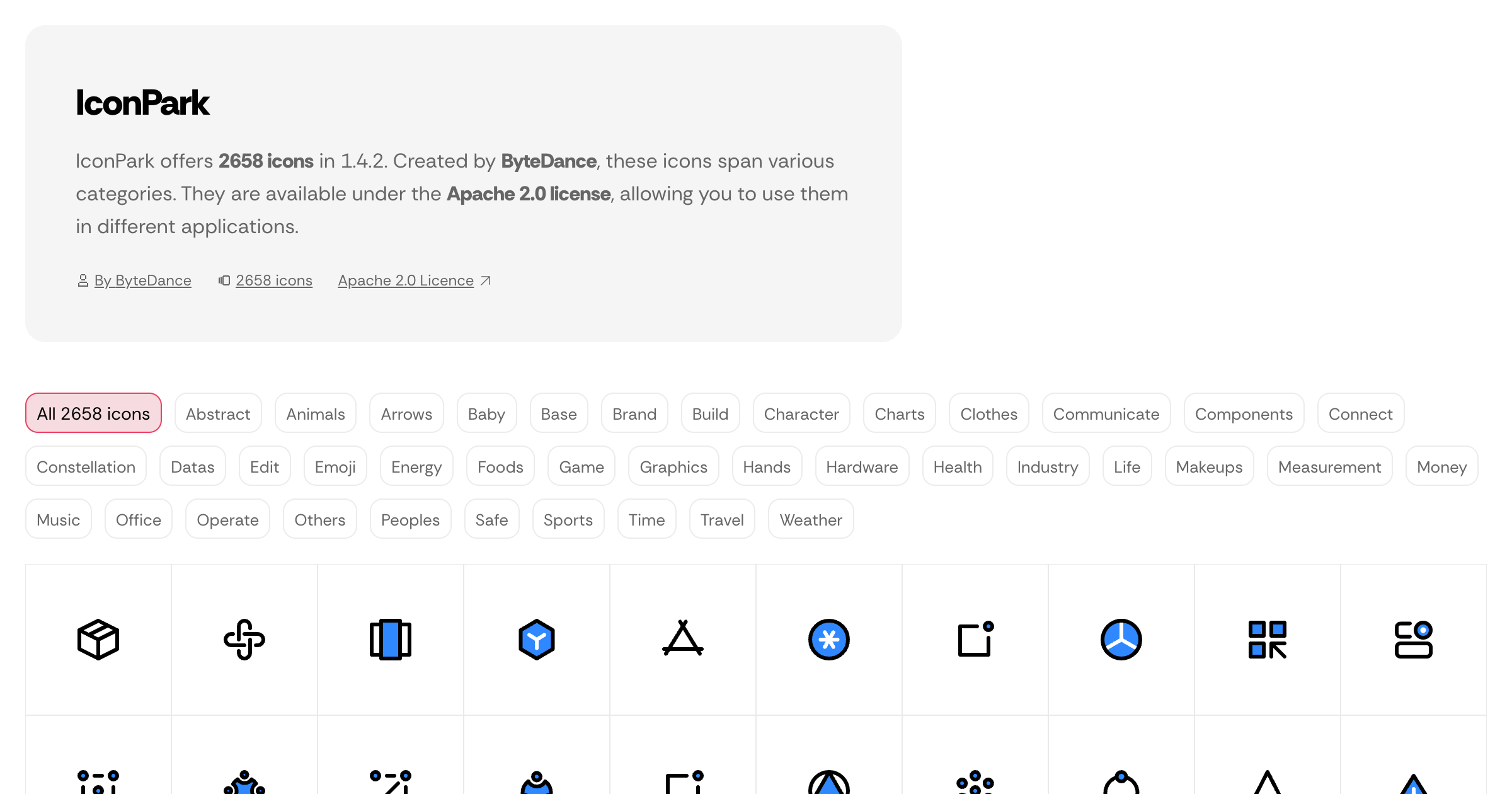 IconPark Icons - 2658 SVG Icons - Iconbuddy