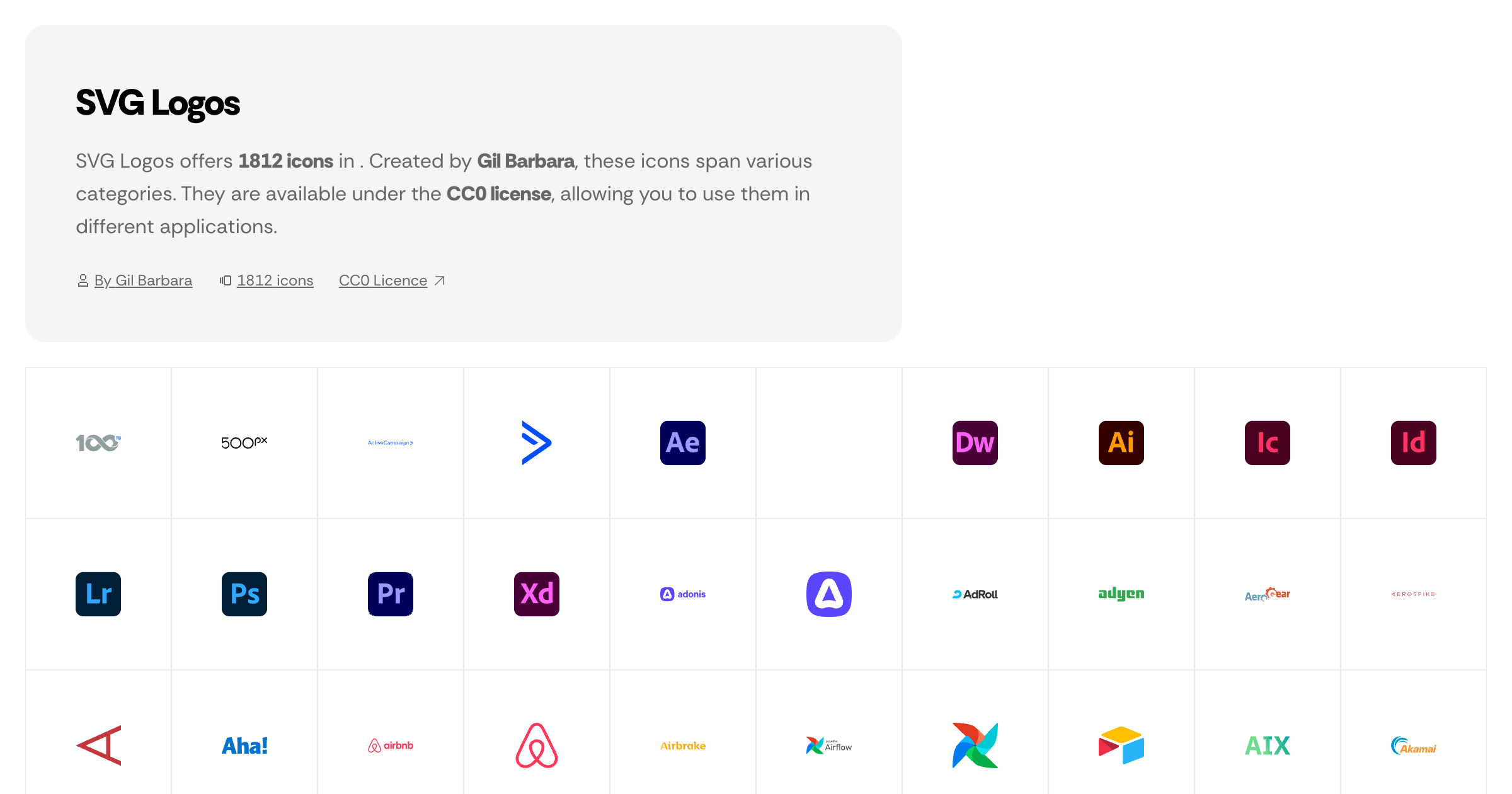 SVG Logos Icons - 1838 SVG Icons - Iconbuddy