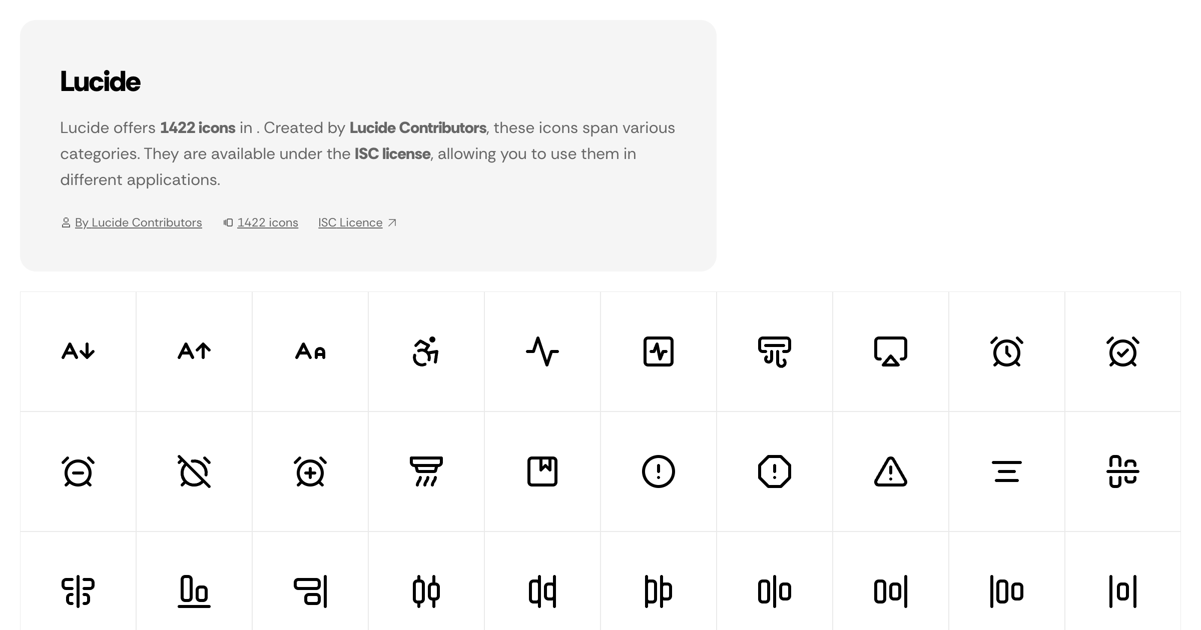 Lucide Icons - 1548 SVG Icons - Iconbuddy