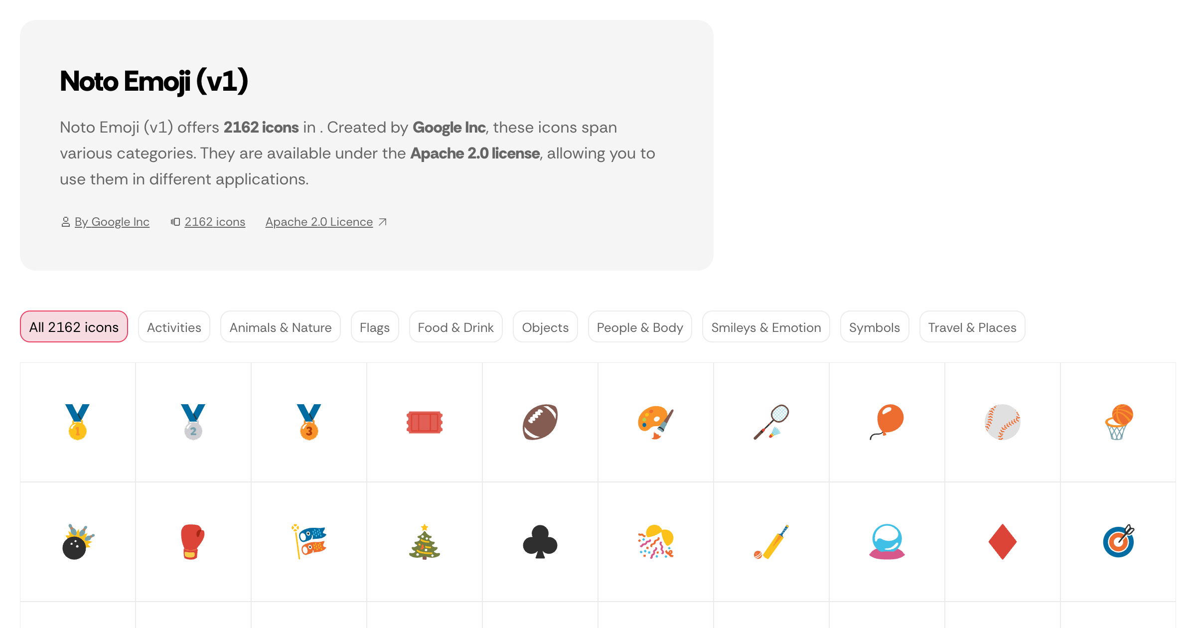 Noto Emoji (v1) Icons - 2162 SVG Icons - Iconbuddy
