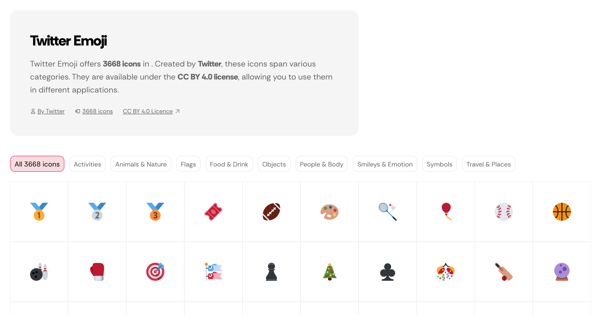 Twitter Emoji Icons - 3668 SVG Icons - Iconbuddy