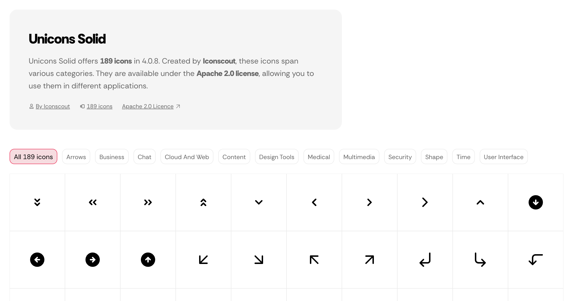 Unicons Solid Icons - 190 SVG Icons - Iconbuddy