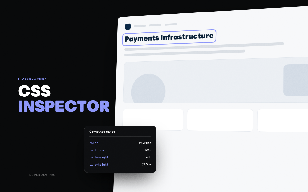 CSS Inspector & Editor Extension for Chrome and Firefox - SuperDev Pro